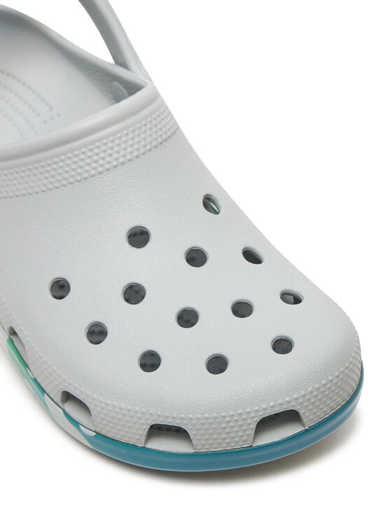 Crocs Pantoletten Classic Reflector Clog 210732 Grau | Modivo.de
