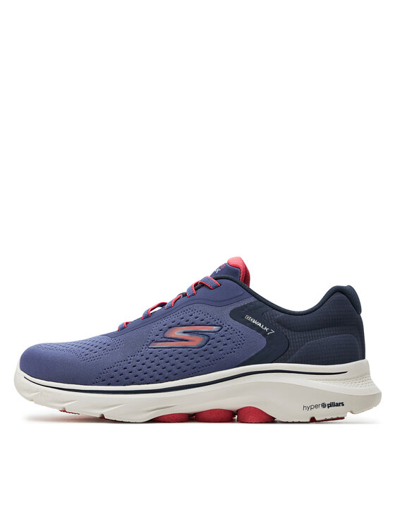 Skechers Sneakersy Go Walk 7-Cosmic Waves 125215/NVCL Granatowy | Modivo.pl