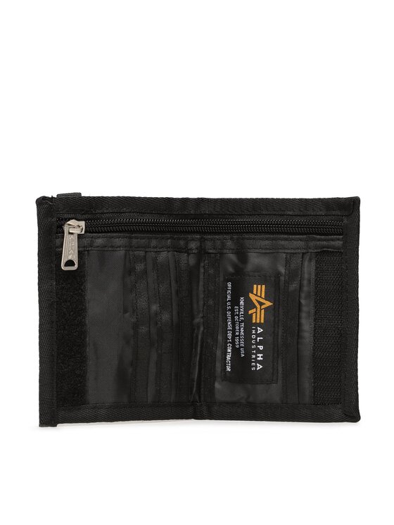 Alpha Industries Geldbörse Utility Wallet 108958 Schwarz | Modivo.de