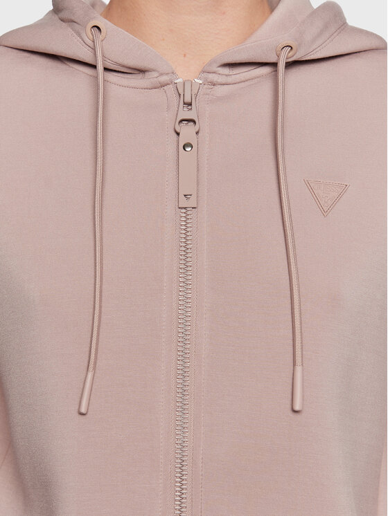 Guess Bluza Allie V3RQ11 K7UW2 Różowy Regular Fit | Modivo.pl