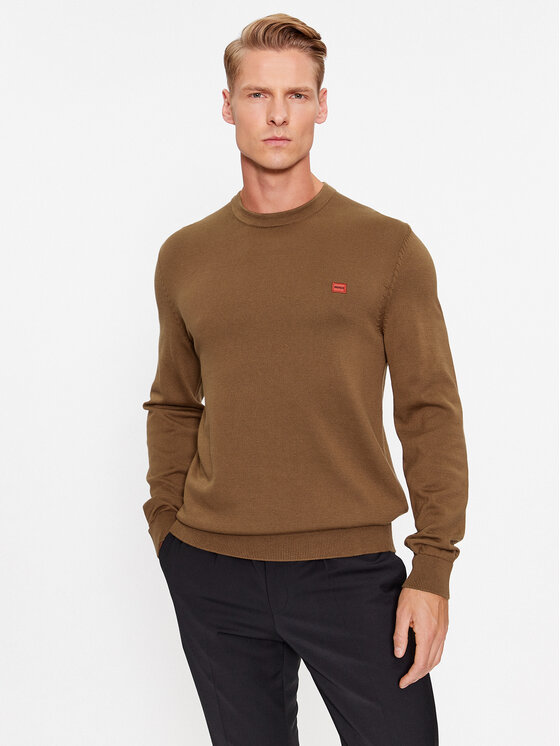 Hugo Pullover San Cassius-C1 50475083 Braun Regular Fit | Modivo.de