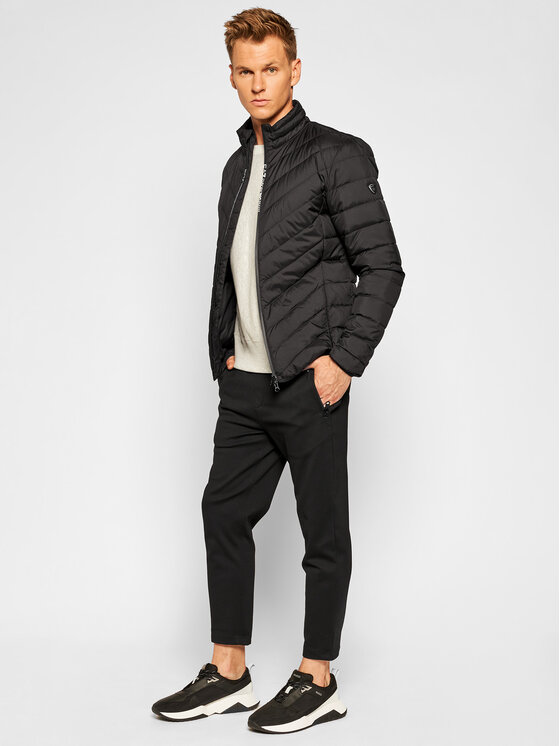 EA7 Emporio Armani Daunenjacke 8NPB06 PNE1Z 1200 Schwarz Regular Fit | Modivo.de