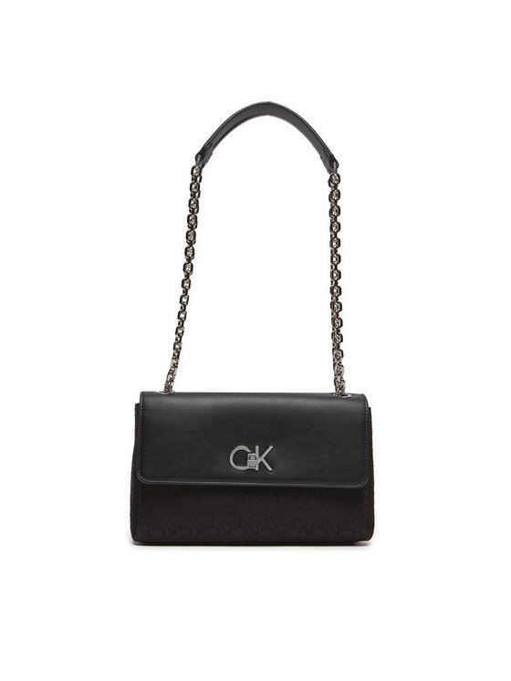 Calvin Klein Torebka Re-Lock Conv Shoulder Bag_Jqc K60K612641 Czarny ...