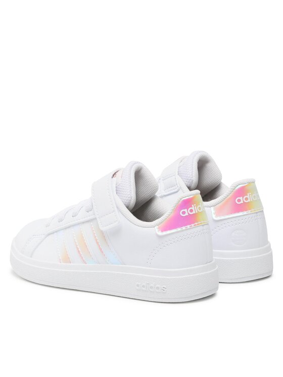 adidas Sneakers Grand Court Lifestyle Court Elastic Lace and Top Strap ...