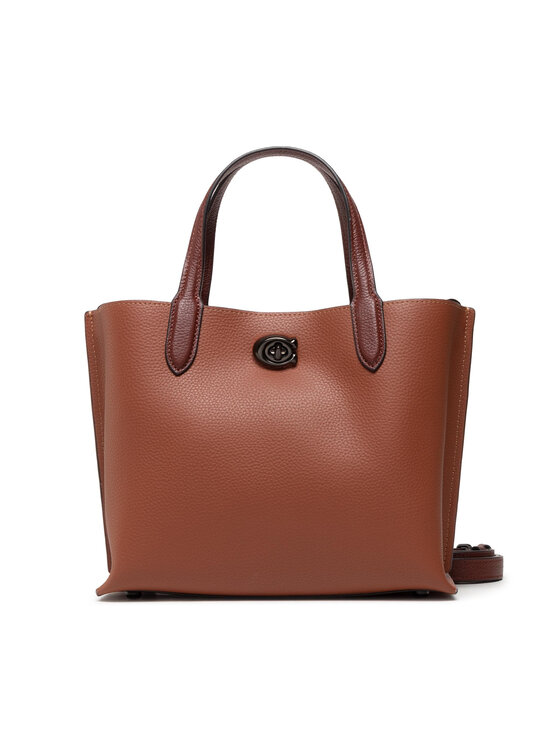 Coach Torebka Cb Cc Sig In Wllw 24 C9092 Brązowy | Modivo.pl