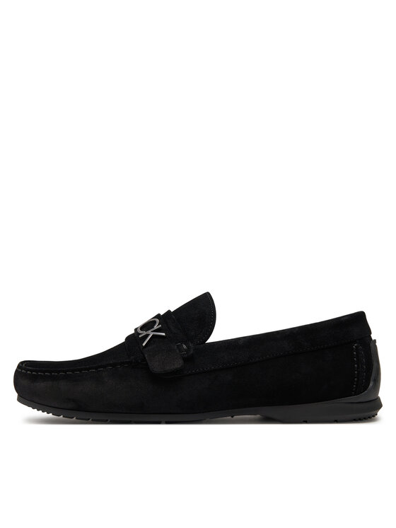 Calvin Klein Mokassins Driving Shoe Bold Logo HM0HM01448 Schwarz ...