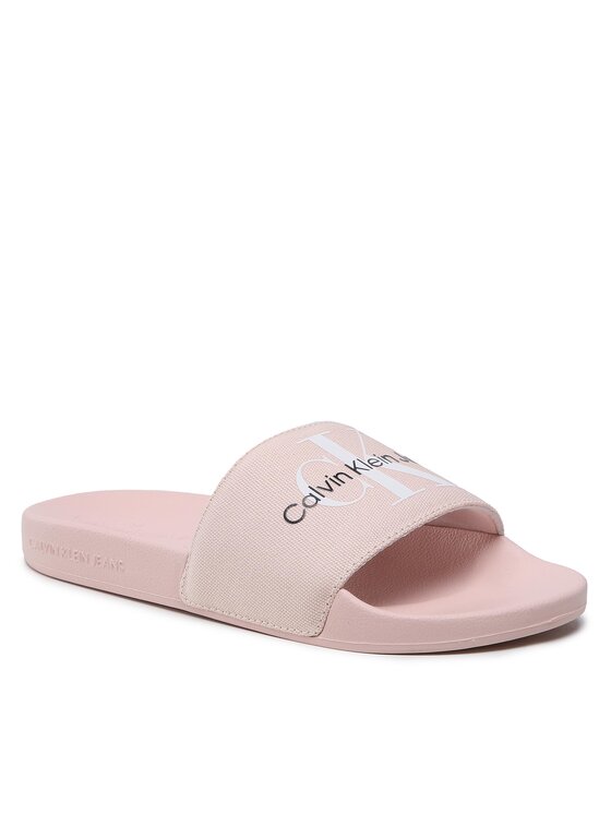Calvin Klein Jeans Natikače Slide Monogram Co YW0YW00103 Ružičasta ...