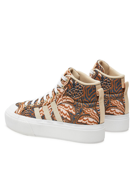 adidas Trampki Bravada 2.0 Mid Platform ID1074 Brązowy | Modivo.pl