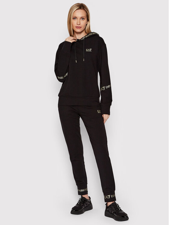 EA7 Emporio Armani Jogginganzug 8NTV52 TJCQZ 0200 Schwarz Regular Fit | Modivo.de
