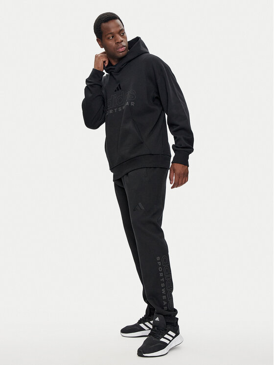 adidas Pantaloni trening ALL SZN Fleece Graphic IX1264 Negru Regular ...