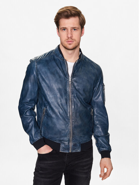 Milestone Odinė striukė Samos 311003 60195 Tamsiai mėlyna Regular Fit ...