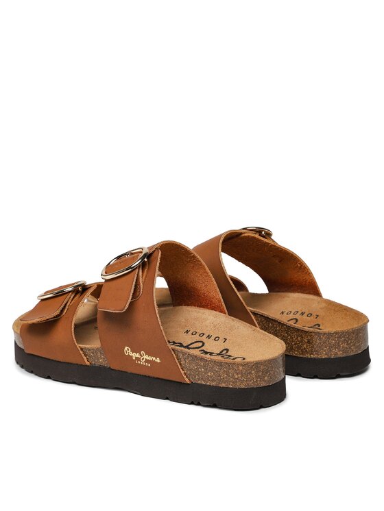 Pepe Jeans Natikače Oban California Suede PLS90607 Smeđa | Modivo.hr