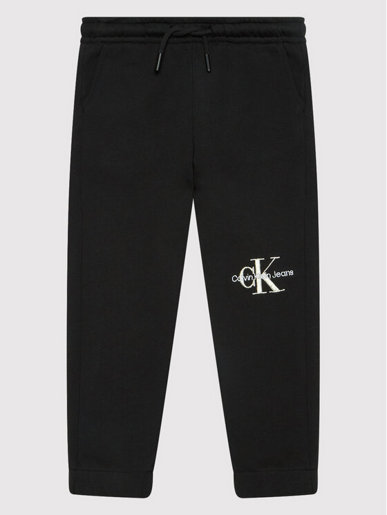Calvin Klein Jeans Jogginghose Monogram Off Placed Ig0ig01269 Schwarz