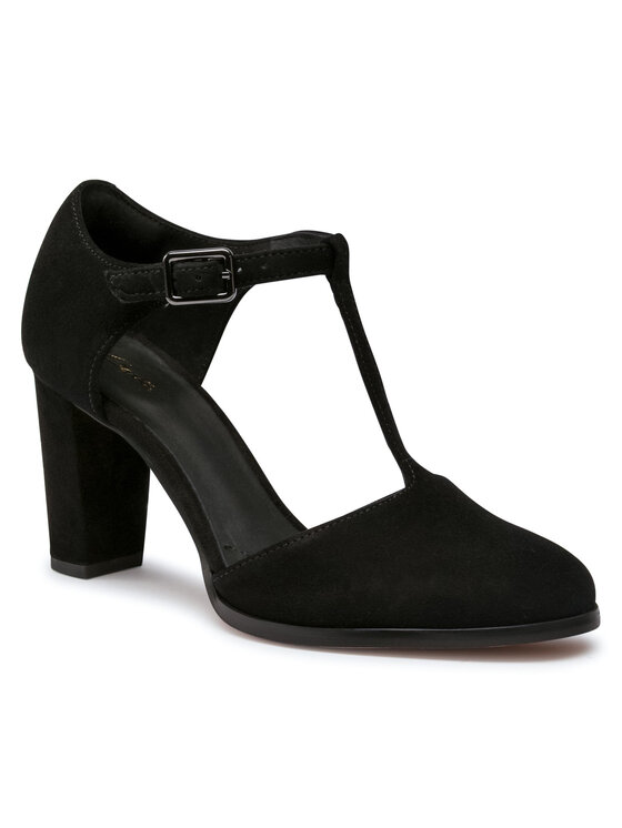 Clarks Īsi apavi Kaylin85 TBar2 261555394 Melns | Modivo.lv