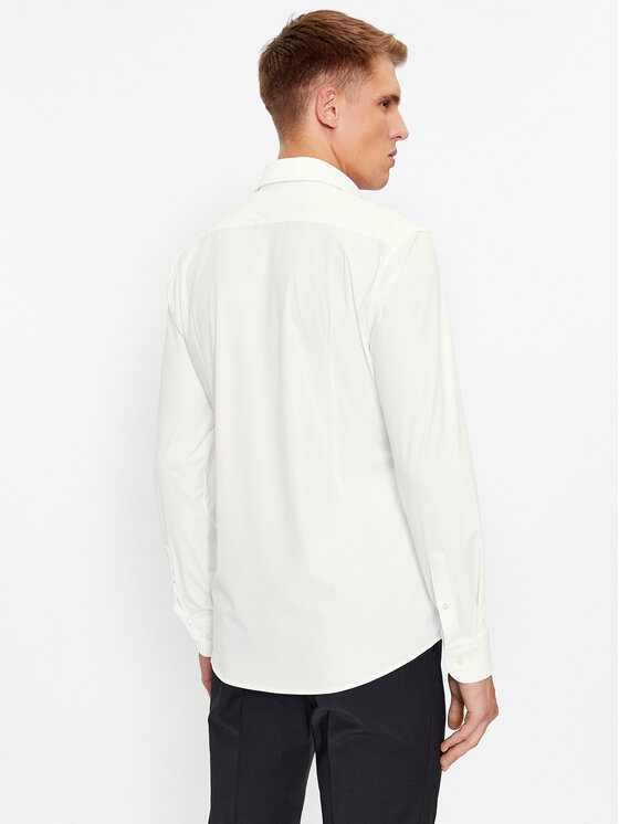 Boss Hemd P-Hank-S-Kent-C1-222 50503554 Weiß Slim Fit | Modivo.de