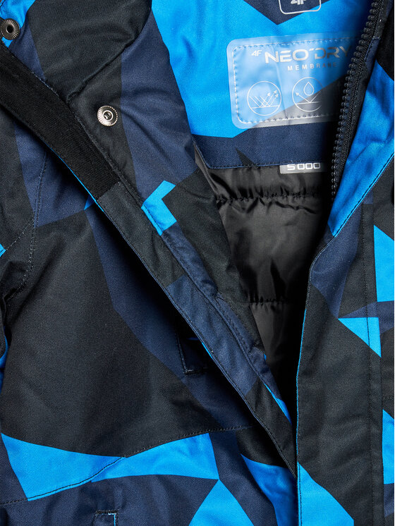 4F Skijaška jakna HJZ22-JKUMN002 Plava Regular Fit | Modivo.hr