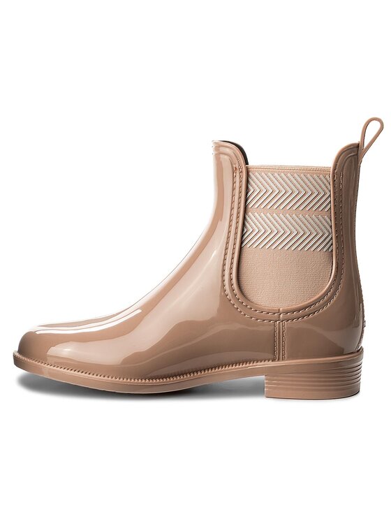 Tommy Hilfiger Holínky Chelsea Rain Boot Striped FW0FW02817 Růžová ...