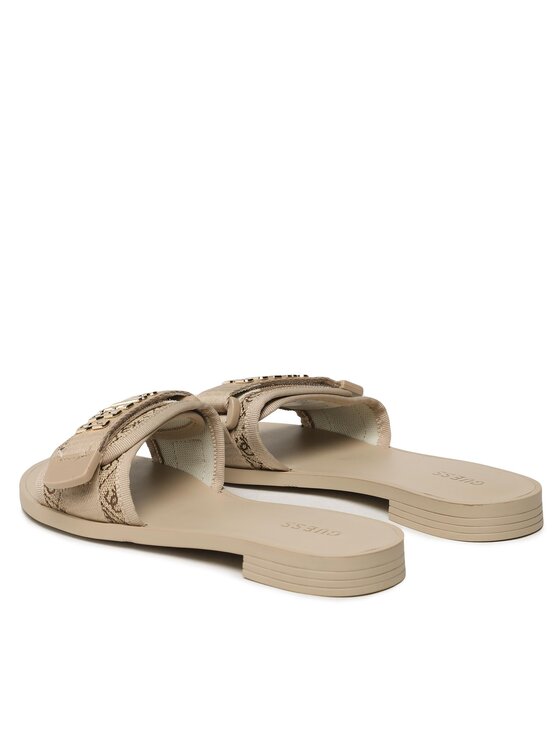 Guess Šľapky Elyze FL6ELY FAL19 Hnedá | Modivo.sk