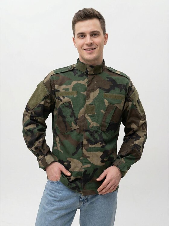 Jigga Wear Bluza Taktyczna Wojskowa Militarna Moro Camo harcerska ...