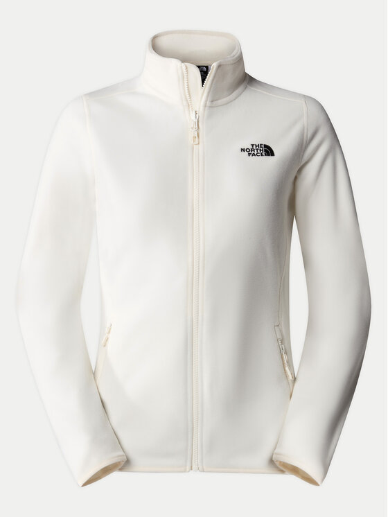 The North Face Fleecová mikina Glacier NF0A855O Écru Regular Fit | Modivo.cz