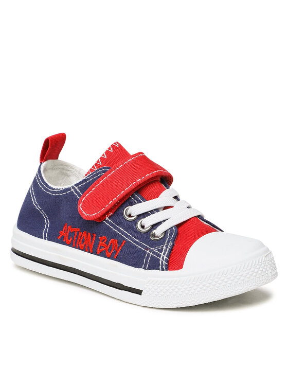 Action Boy Trampki CF21209 Granatowy | Modivo.pl