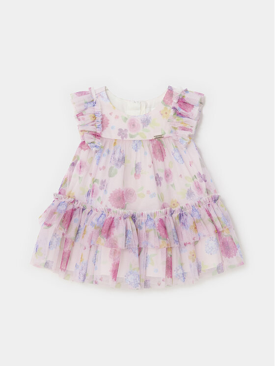 Mayoral Elegantna haljina 1818 Šarena Regular Fit | Modivo.hr