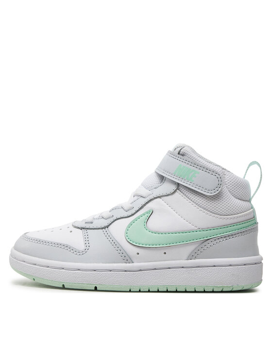 Nike Sneakersy Court Borough Mid 2 (PSV) CD7783 011 Bílá | Modivo.cz