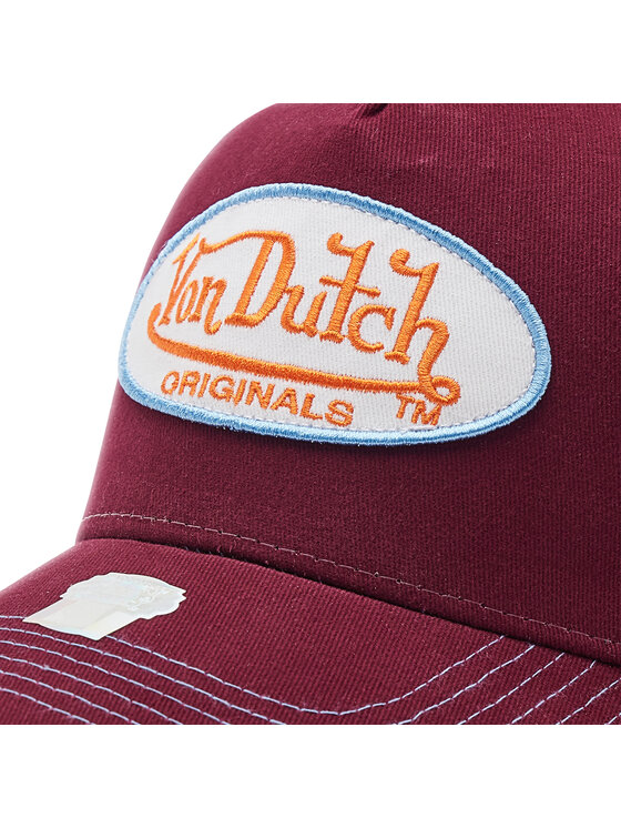 Von Dutch Kšiltovka Boston 7030129 Bordó | Modivo.cz