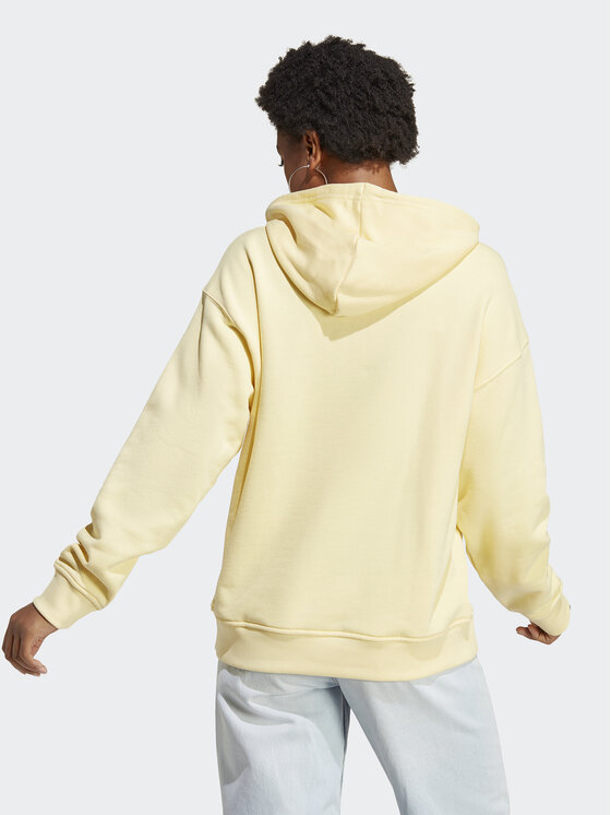 adidas Суитшърт Trefoil Hoodie IB7434 Жълт Regular Fit | Modivo.bg