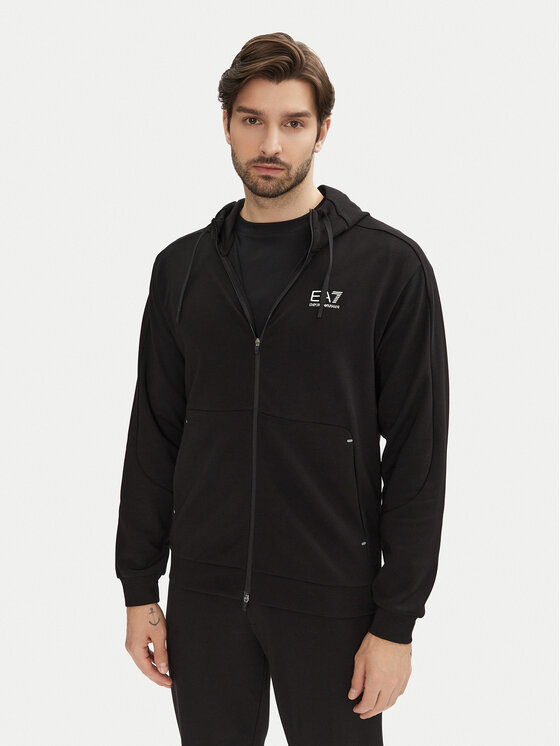 EA7 Emporio Armani Dres 7M000131 AF12501 UC001 Czarny Regular Fit | Modivo.pl