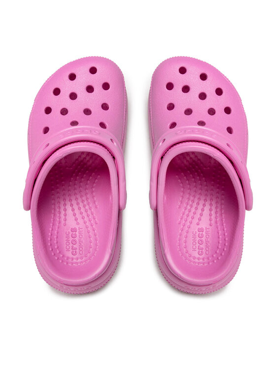 Crocs Klapki Classic Crocs Cutie Clog K 207708 Różowy | Modivo.pl