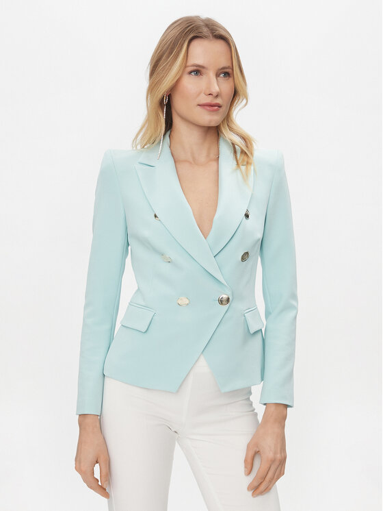 Rinascimento Suknjič CFC0117675003 Turkizna Regular Fit | Modivo.si