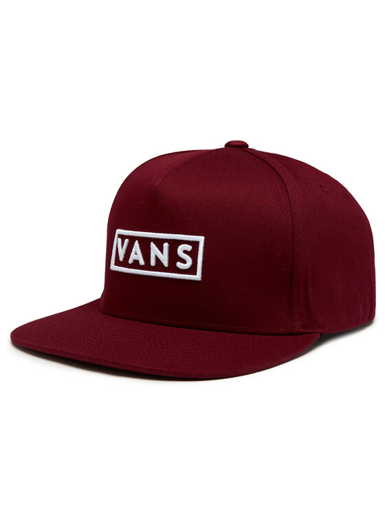 Vans Kepurė su snapeliu Mn Easy Box Snapback VN0A45DP4QU1 Vyšninė ...