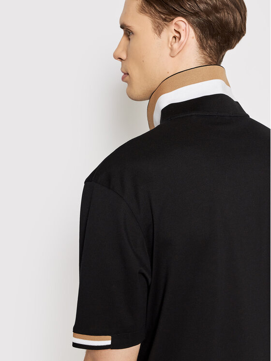 Boss Polo Parlay 147 50467113 Czarny Regular Fit | Modivo.pl