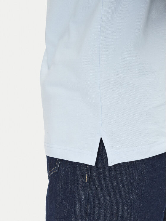 Tommy Jeans Polokošile DM0DM20676 Světle modrá Slim Fit | Modivo.cz