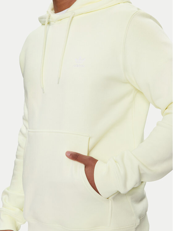 adidas Bluza Trefoil Essentials IR7790 Beżowy Regular Fit | Modivo.pl