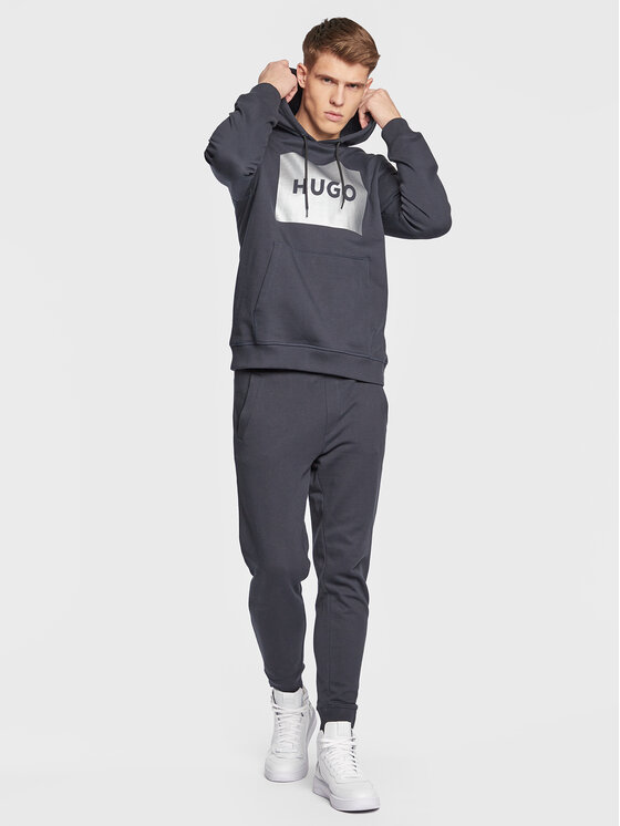 Hugo Bluza 50484743 Niebieski Regular Fit | Modivo.pl