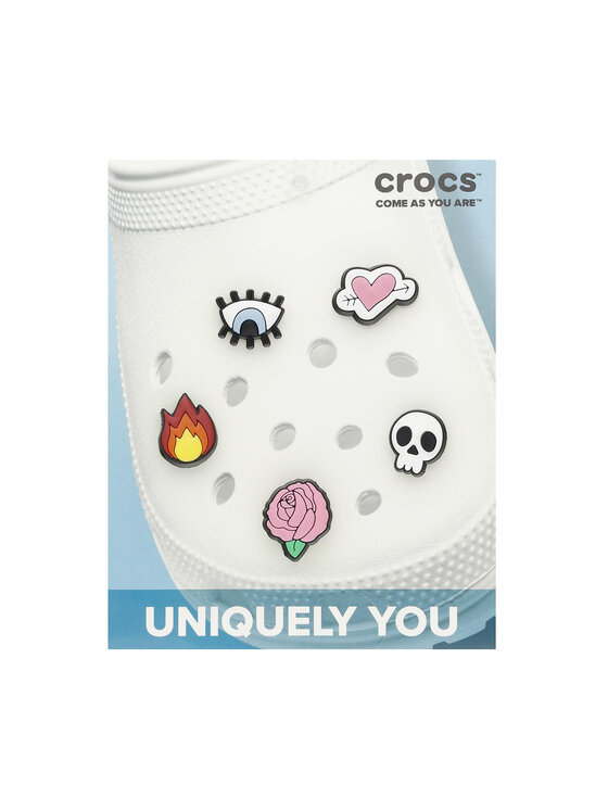 Crocs Décoration pour chaussures Jibbitz New Hand Drawn Symbols ...