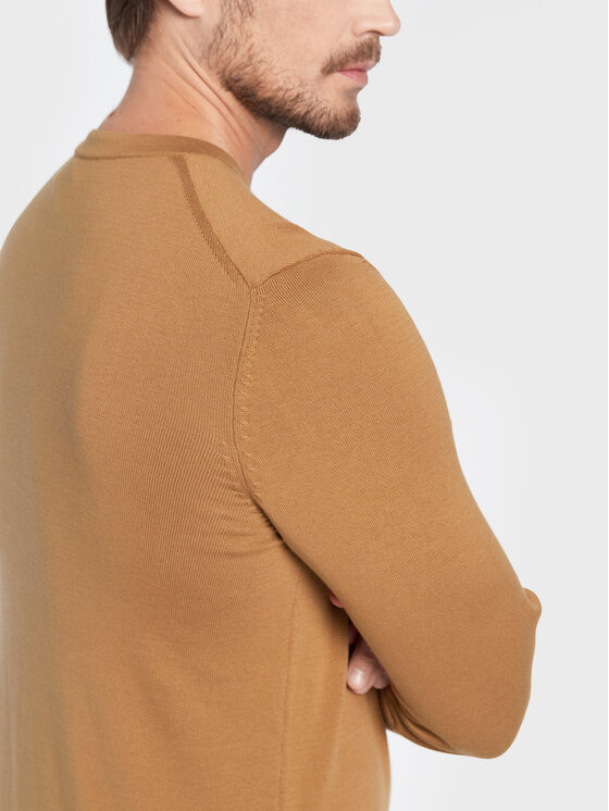 Hugo Pull San Cassius-C1 50475083 Beige Regular Fit | Modivo.fr