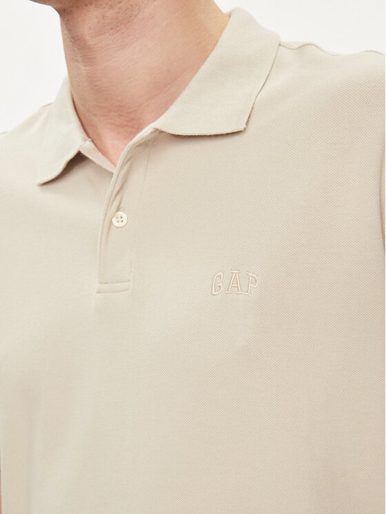 Gap Polo 586306 Beżowy Regular Fit | Modivo.pl