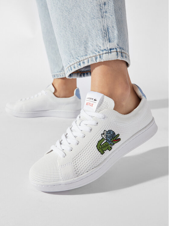 Lacoste Sneakers Lacoste X Netflix Carnaby Piquée 745sfa0095 Blanc