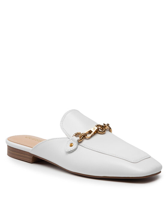 Guess Šľapky Marisa FL6MRS LEA06 Biela | Modivo.sk