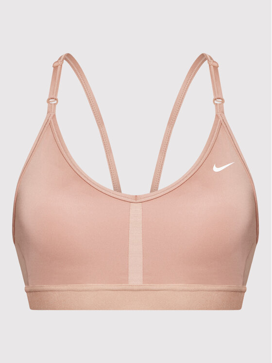 Nike Biustonosz sportowy Indy CZ4456 Różowy | Modivo.pl