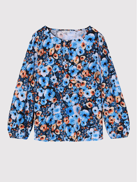 Tatuum Bluse Letiana 1 T2202.065 Blau Regular Fit | Modivo.de