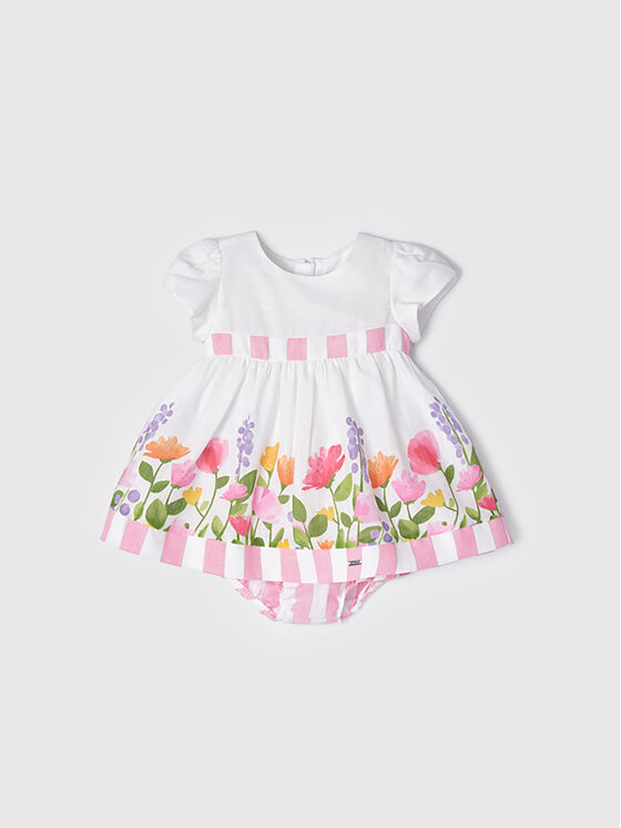 Mayoral Robe habillée 1868 Blanc Regular Fit | Modivo.fr