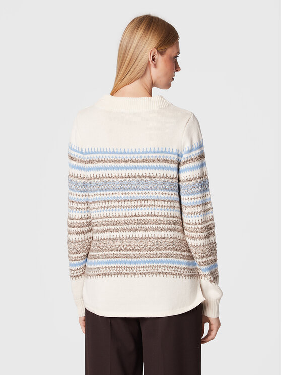 Olsen Sweter Henny 11003810 Beżowy Regular Fit | Modivo.pl