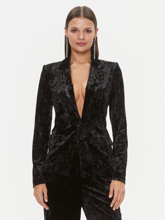 Patrizia Pepe Sako 2S1479/J050-K103 Černá Regular Fit | Modivo.cz