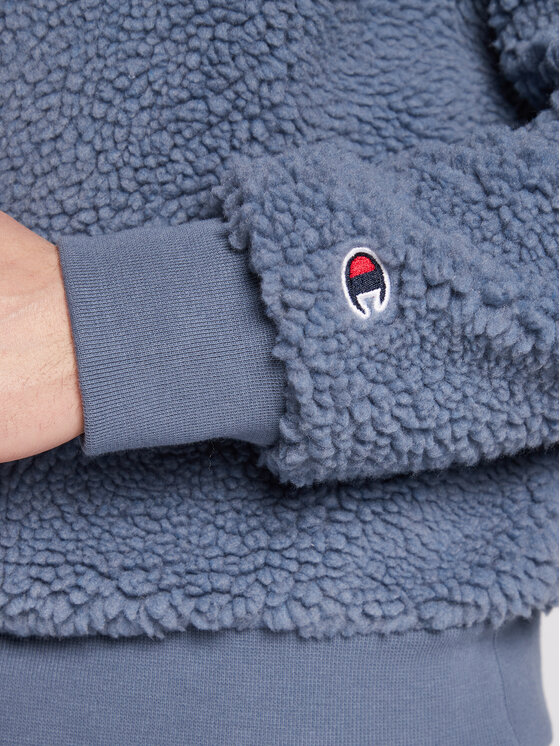 Champion Bluza Big Pocket 218092 Niebieski Regular Fit | Modivo.pl