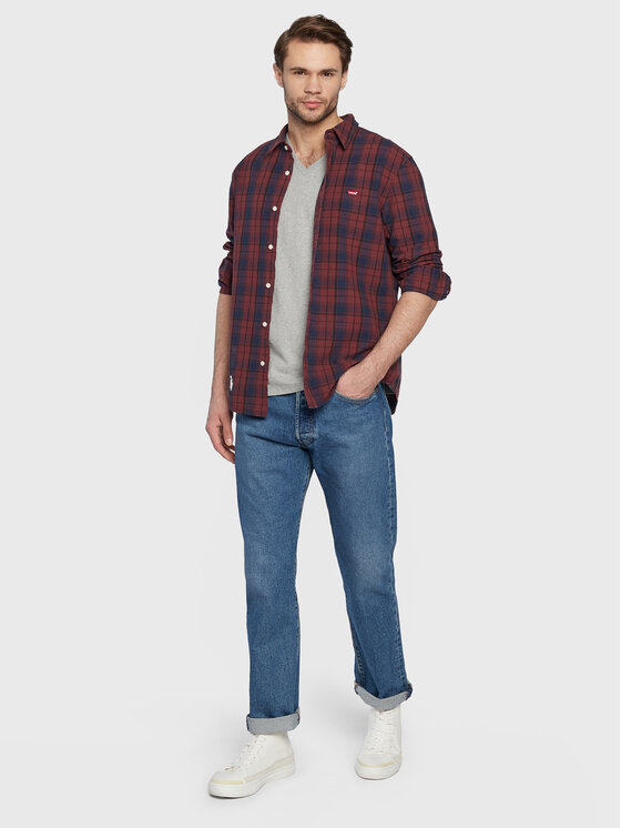 Levi's® T-Shirt Original Housemark 85641-0023 Šedá Regular Fit | Modivo.cz