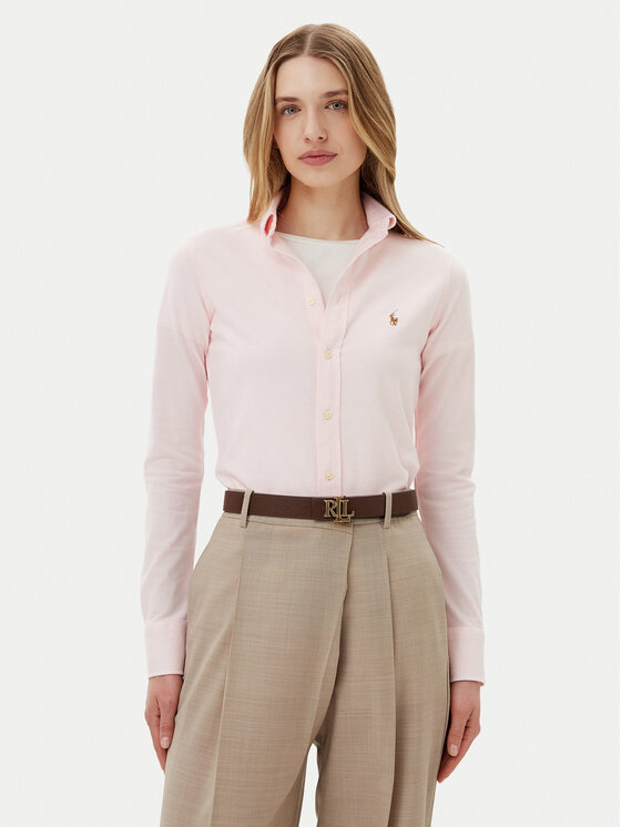 Polo Ralph Lauren Cămașă 211924258018 Roz Slim Fit | Modivo.ro